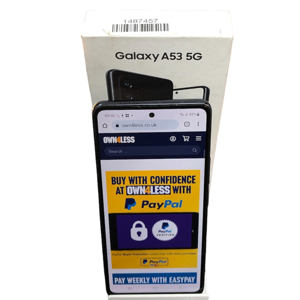 Samsung Galaxy A53 5G Dual Sim (6GB+128GB) Awesome Black, Unlocked ...